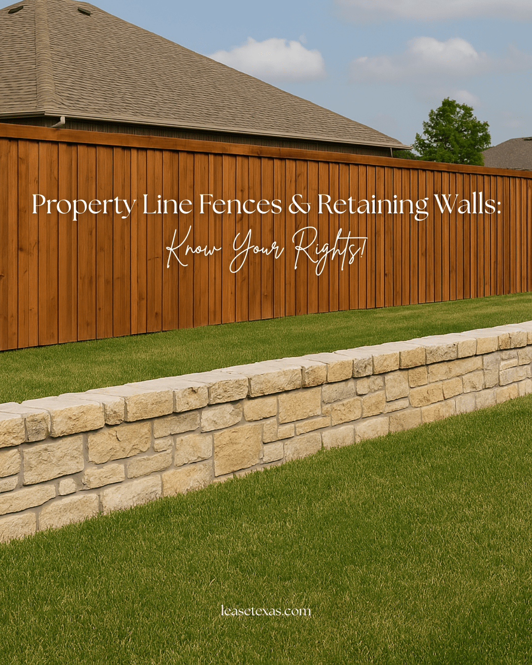 Property Line Fences and Retaining Walls: Know Your Rights